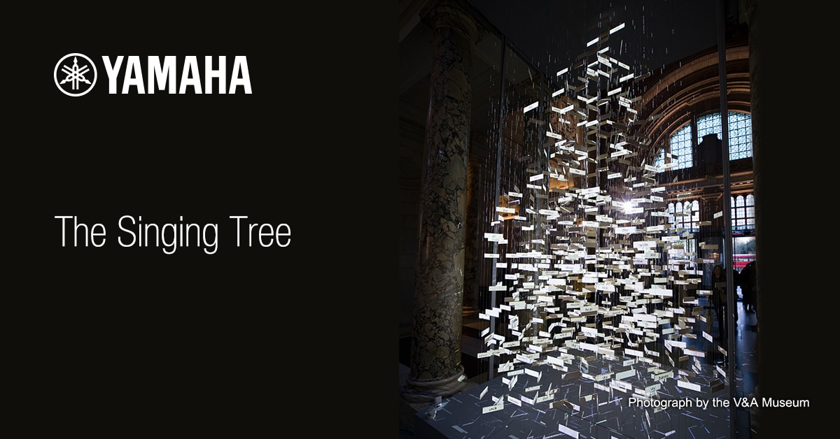 Cutting-Edge Christmas - Yamaha Delivers The Sound Of V&A’s Singing Tree